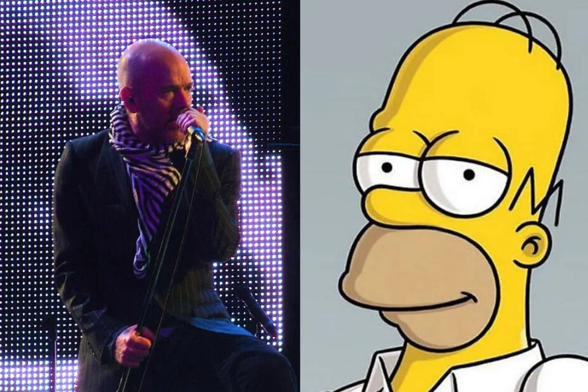 Michael Stipe esclarece versos de "It´s The End" usando os Simpsons.